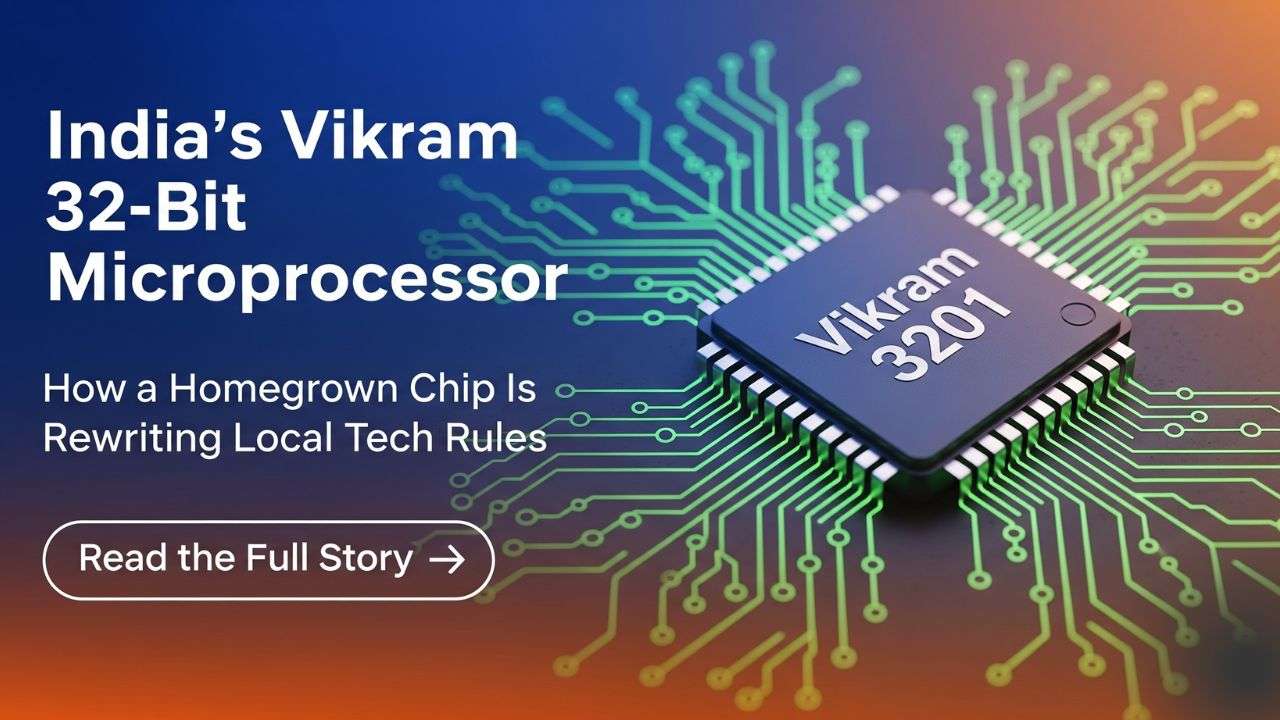 India’s Vikram 32-Bit Microprocessor: Homegrown Chip - themetamyths